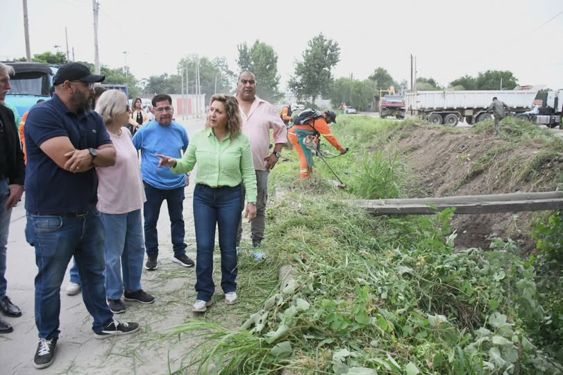 La Intendente Fuentes Supervisó Un Nuevo Operativo De Limpieza Integral